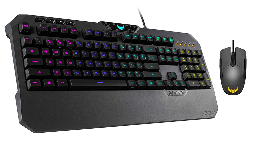 Ausus Gaming Keyboard and Mouse Combo ASUS TUF RGB keyboard and RGB ...