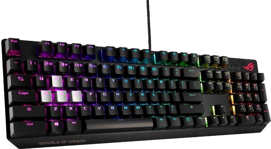 Asus Gaming Keyboard ASUS ROG Strix Scope RGB wired mechanical gaming ...